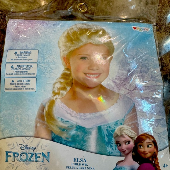Disney | Costumes | Disneys Frozen Elsa Child Wig | Poshmark